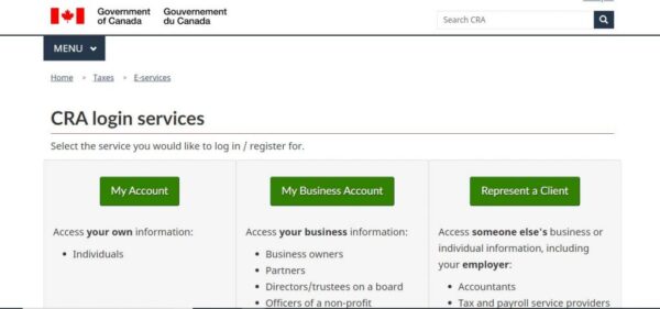 How to Register for the CRA's My Account Portal: A Step-by-Step Guide ...