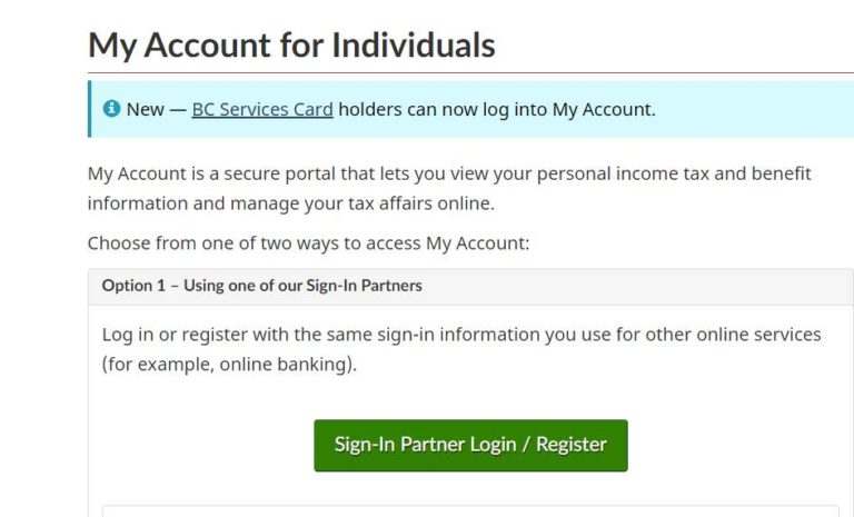 How to Register for the CRA's My Account Portal: A Step-by-Step Guide ...